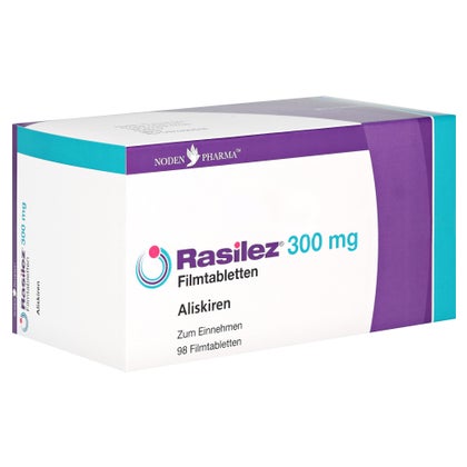 Rasilez 300 mg Filmtabletten 98 St mit E-Rezept kaufen | DocMorris