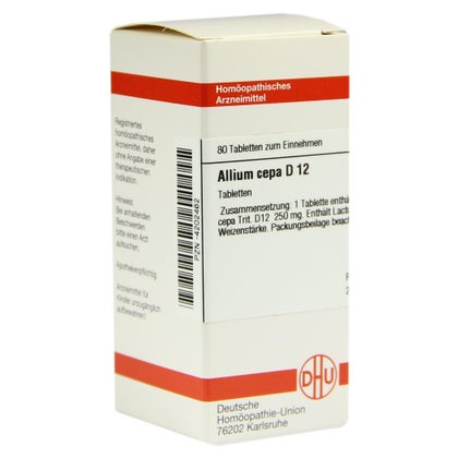Allium CEPA D 12 Tabletten 80 St online kaufen | DocMorris