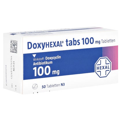 Doxyhexal tabs 100 Tabletten 50 St mit E-Rezept kaufen | DocMorris