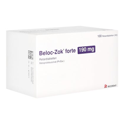 Beloc-zok Forte 190 mg Retardtabletten 100 St mit E-Rezept kaufen ...