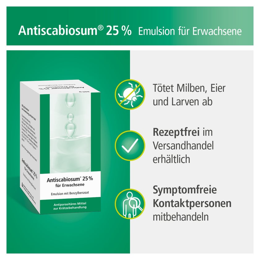 Antiscabiosum 25 % 200 g online kaufen | DocMorris