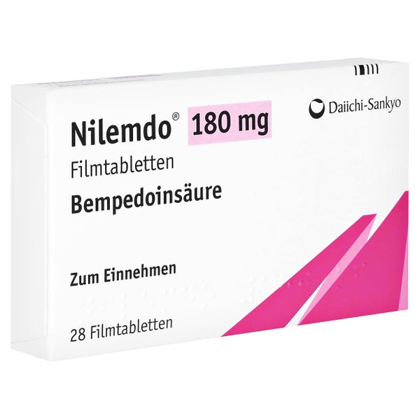 Nilemdo 180 mg Filmtabletten 28 St, 28 St online kaufen | DocMorris