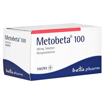 Metobeta 100 Tabletten 100 St mit E-Rezept kaufen | DocMorris
