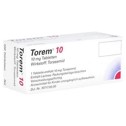 Torem 10 Tabletten 100 St mit E-Rezept kaufen | DocMorris