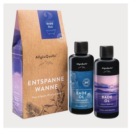 Bio Badeöl-Set Entspanne Wanne Badezusatz 2 St online kaufen | DocMorris