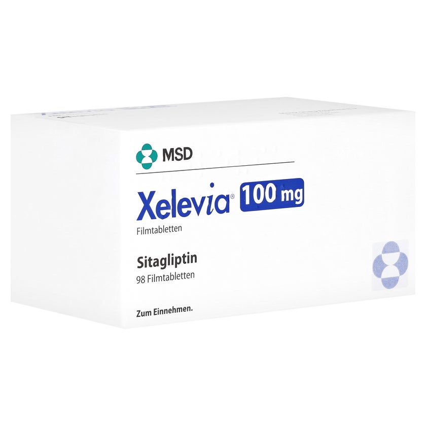 Xelevia 100 mg Filmtabletten 98 St mit E-Rezept kaufen | DocMorris