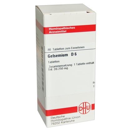 Gelsemium D 6 Tabletten 80 St online kaufen | DocMorris