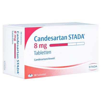Candesartan Stada 8 mg Tabletten 28 St mit E-Rezept kaufen | DocMorris