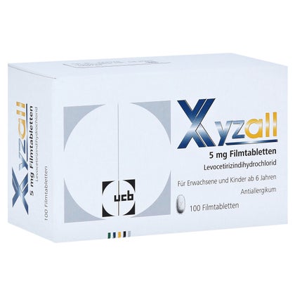Xyzall 5 mg Filmtabletten - Reimport 100 St online kaufen | DocMorris
