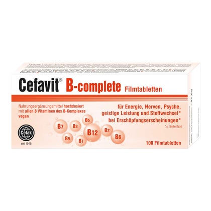 Cefavit B-complete Filmtabletten 100 St online kaufen | DocMorris