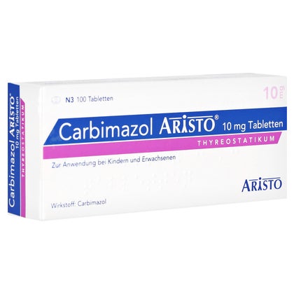 Carbimazol Aristo 10 mg Tabletten 100 St mit E-Rezept kaufen | DocMorris