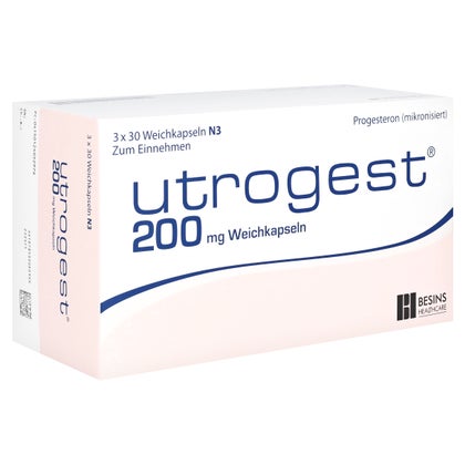 Utrogest 200 mg Weichkapseln 90 St mit E-Rezept kaufen | DocMorris