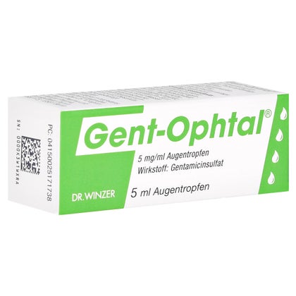 GENT Ophtal Augentropfen 5 ml mit E-Rezept kaufen | DocMorris