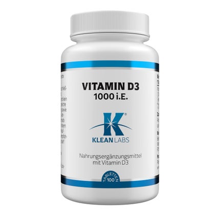 Klean Labs Vitamin D 1000 i.E. 100 St online kaufen | DocMorris