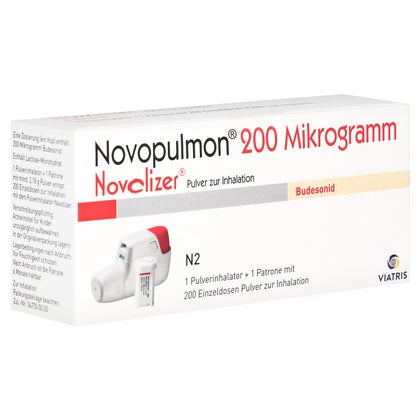 NOVOPULMON 200 µg Novolizer Inhal.+Patr.1x200 ED 1X200 St mit E-Rezept ...