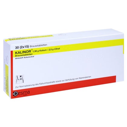 Kalinor Brausetabletten 2X15 St online kaufen | DocMorris