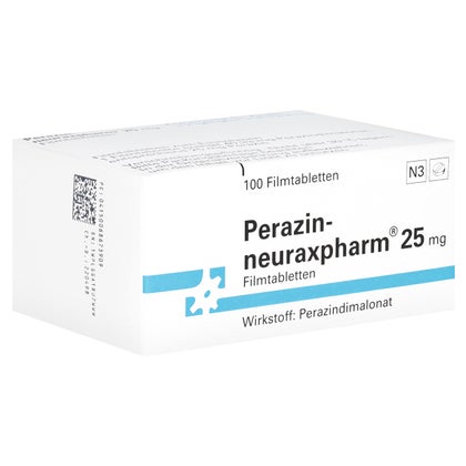 Perazin-neuraxpharm 25 mg Filmtabletten 100 St mit E-Rezept kaufen ...