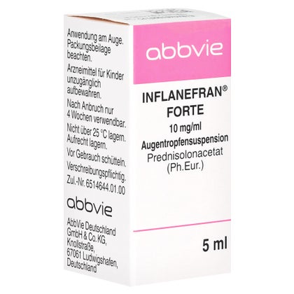 Inflanefran Forte Augentropfen 5 ml mit E-Rezept kaufen | DocMorris