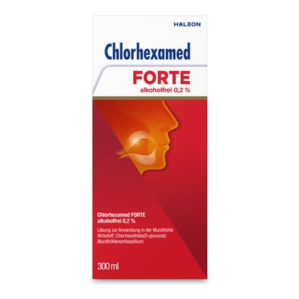 Chlorhexamed FORTE alkoholfrei 0,2 % 300 ml online kaufen | DocMorris