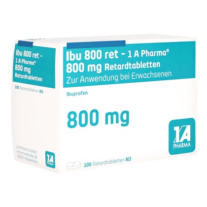 IBU 800 Ret-1a Pharma Tabl. 100 St mit E-Rezept kaufen | DocMorris
