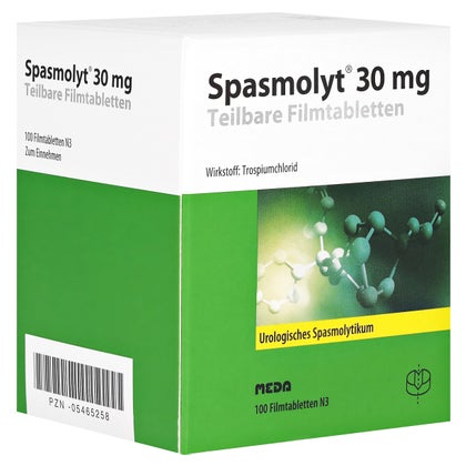 Spasmolyt 30 mg teilbare Filmtabletten 30 St mit E-Rezept kaufen ...