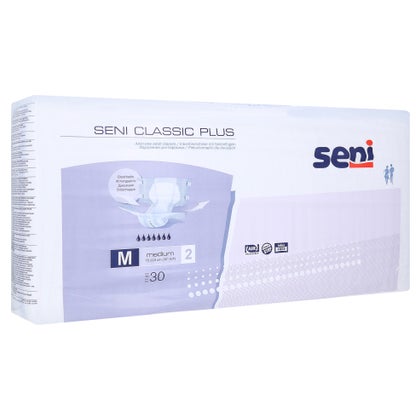 Seni Classic Plus Medium Inkontinenzhosen, 75 - 110 cm, 2800 ml 30 St ...