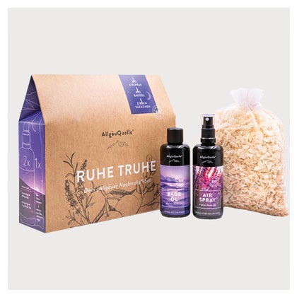 Bio Badeöl- und AirSpray-Set Badezusatz und Duftspray - Nachtruhe ...