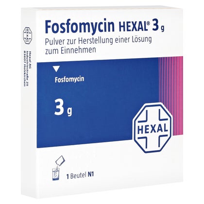 FOSFOMYCIN HEXAL 3 g Plv.z.Her.e.Lsg.z.Einnehmen 1 St mit E-Rezept ...