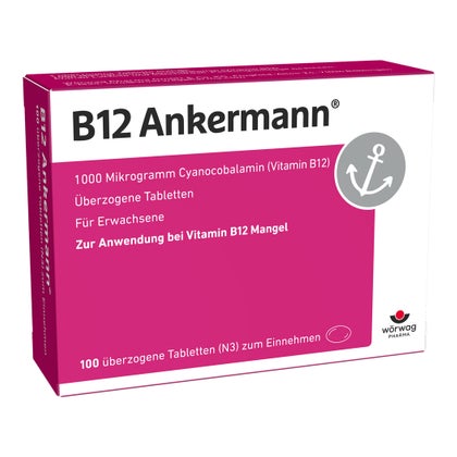 B12 Ankermann 1.000 µg Tabletten 100 St online kaufen | DocMorris