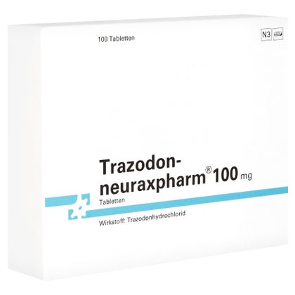 Trazodon-neuraxpharm 100 mg Tabletten 100 St mit E-Rezept kaufen ...