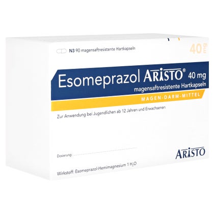 ESOMEPRAZOL Aristo 40 mg magensaftres.Hartkapseln 90 St mit E-Rezept ...