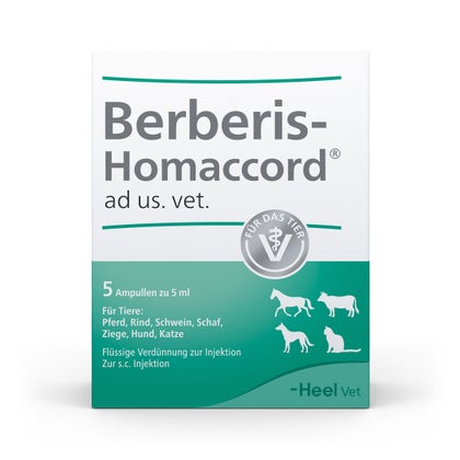 Berberis Homaccord ad us.vet.Ampullen 5X5 ml online kaufen | DocMorris