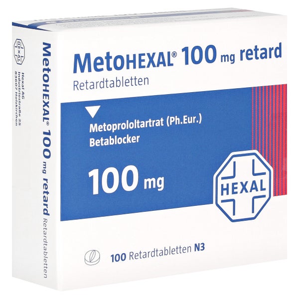 Metohexal 100 Retard Tabl. 100 St, 100 St. online kaufen | DocMorris