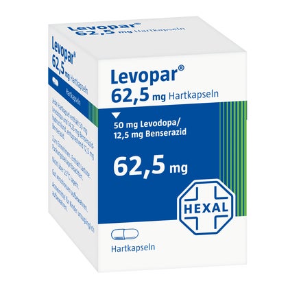 Levopar 62,5 mg Hartkapseln 100 St mit E-Rezept kaufen | DocMorris
