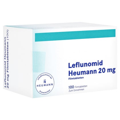 Leflunomid Heumann 20 mg Filmtabletten 100 St, 100 St online kaufen ...