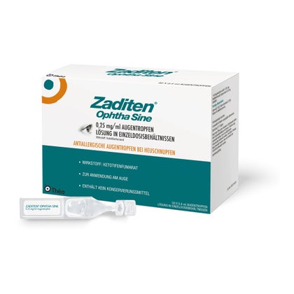 Zaditen Ophtha sine 0,25 mg/ml Augentr.E 50 St online kaufen | DocMorris
