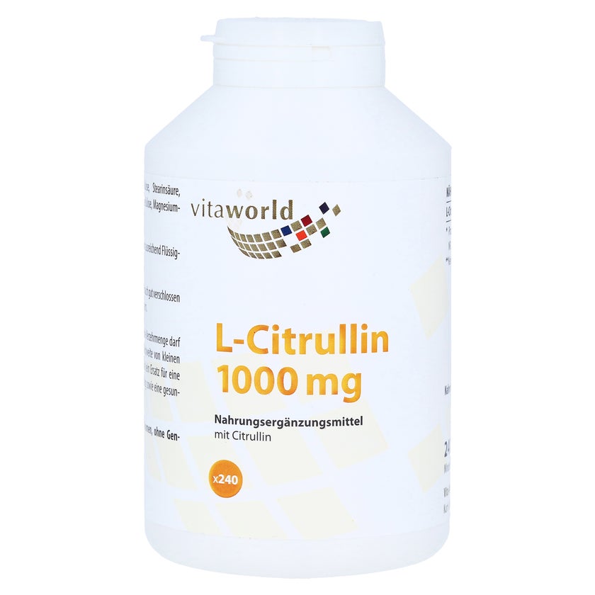 L-citrullin 1000 mg Tabletten 240 St online kaufen | DocMorris