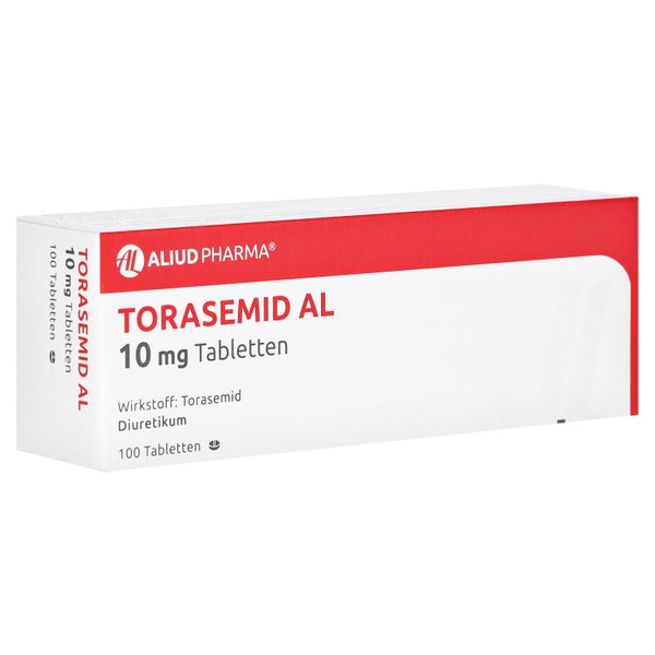 Torasemid AL 10 mg Tabletten 100 St, 100 St online kaufen | DocMorris