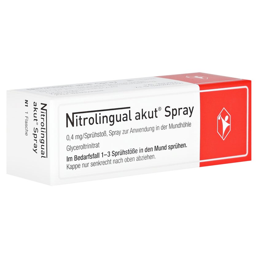 Nitrolingual akut Spray 11,8 g mit E-Rezept kaufen | DocMorris