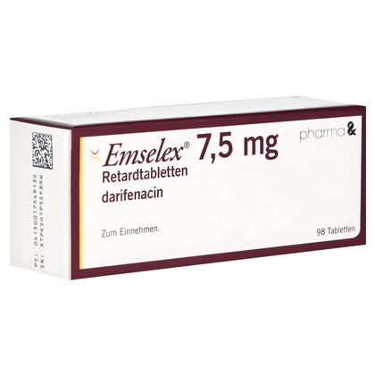 Emselex 7,5 mg Retardtabletten 98 St mit E-Rezept kaufen | DocMorris