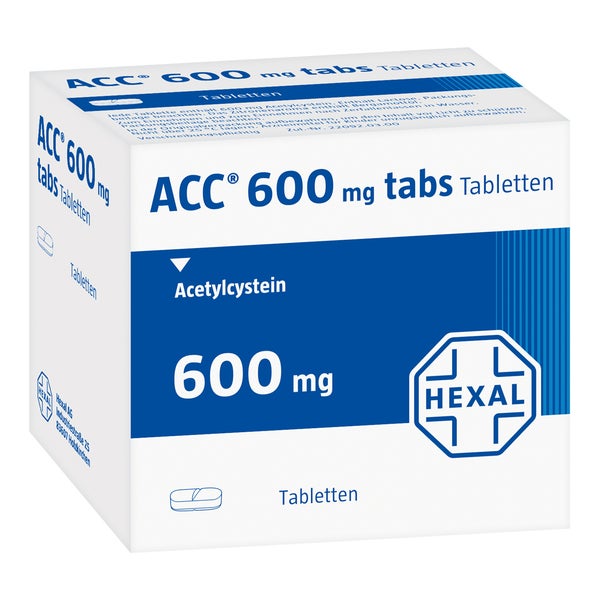 ACC 600 tabs Tabletten 100 St, 100 St online kaufen | DocMorris