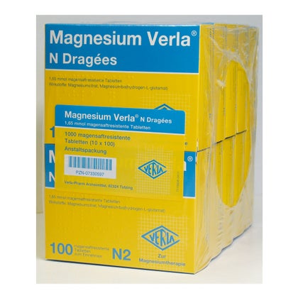 Magnesium Verla N Dragees 10X100 St online kaufen | DocMorris