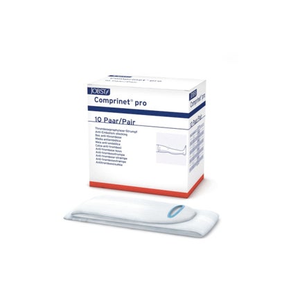 Comprinet pro Thromboseprophylaxe-Strumpf, oberschenkellang, weiß, Gr ...