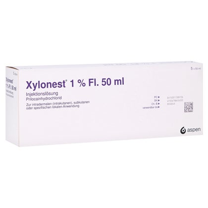 Xylonest 1% Flasche Injektionslösung 5X50 ml mit E-Rezept kaufen ...