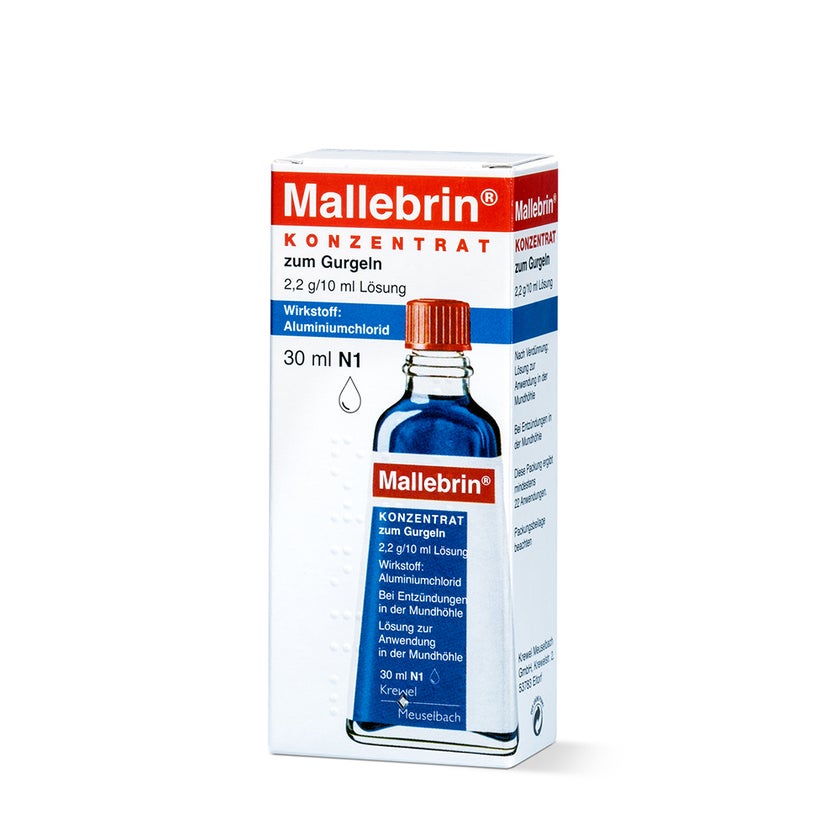 Mallebrin Konzentrat zum Gurgeln 30 ml online kaufen | DocMorris