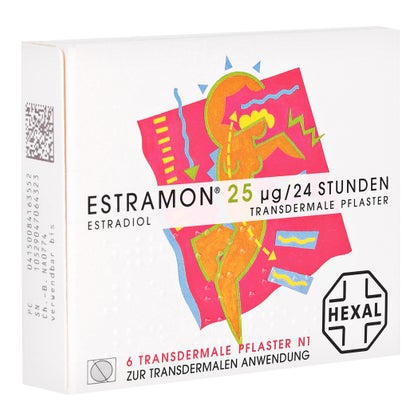 ESTRAMON 25 µg/24 Stunden transdermale Pflaster 6 St mit E-Rezept ...