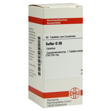 Sulfur D 30 Tabletten 80 St online kaufen | DocMorris