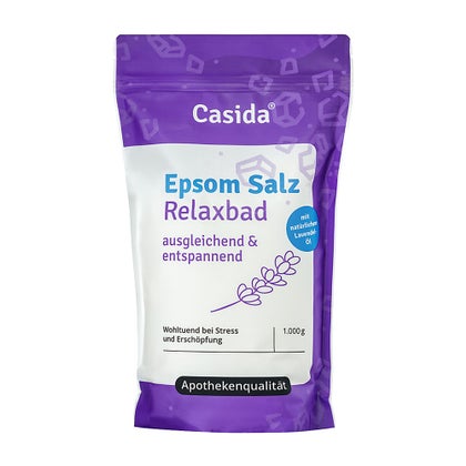 Casida Epsom Salz Relaxbad 1 kg online kaufen | DocMorris