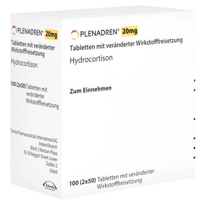 PLENADREN 20 mg Tabletten m.veränd.Wirkst.-Frs. 2X50 St mit E-Rezept ...
