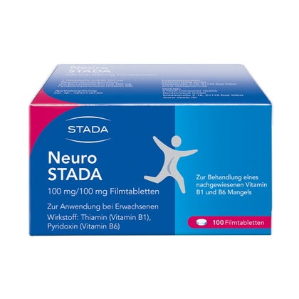 Neuro STADA 100 mg/100 mg 100 St online kaufen | DocMorris